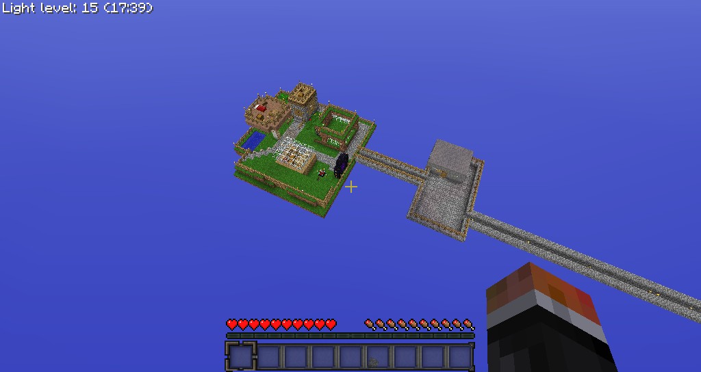 my skyblock survival world Minecraft Map