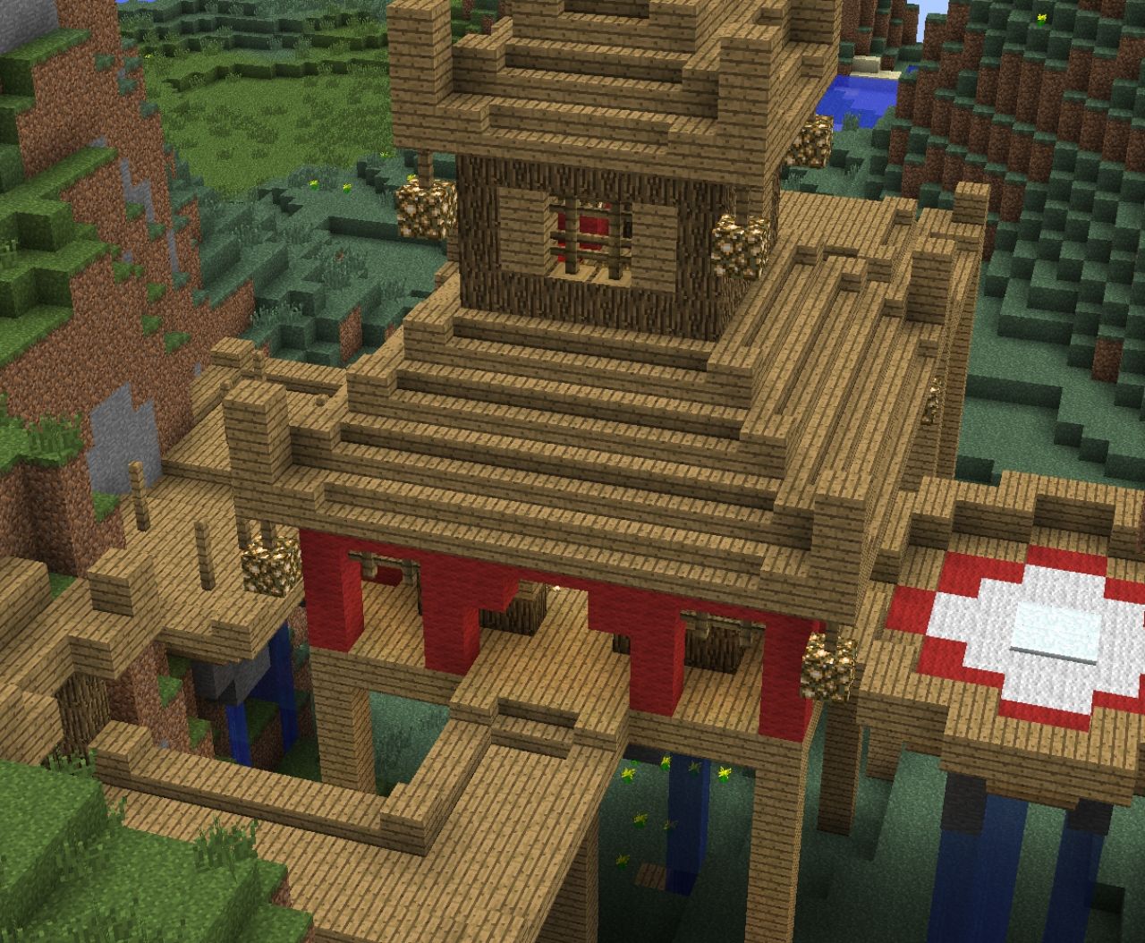 Martial Arts Temple Minecraft Map