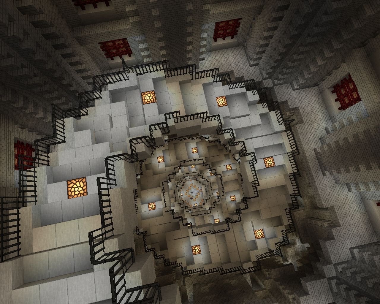 jCraft Spawn tower Minecraft Map