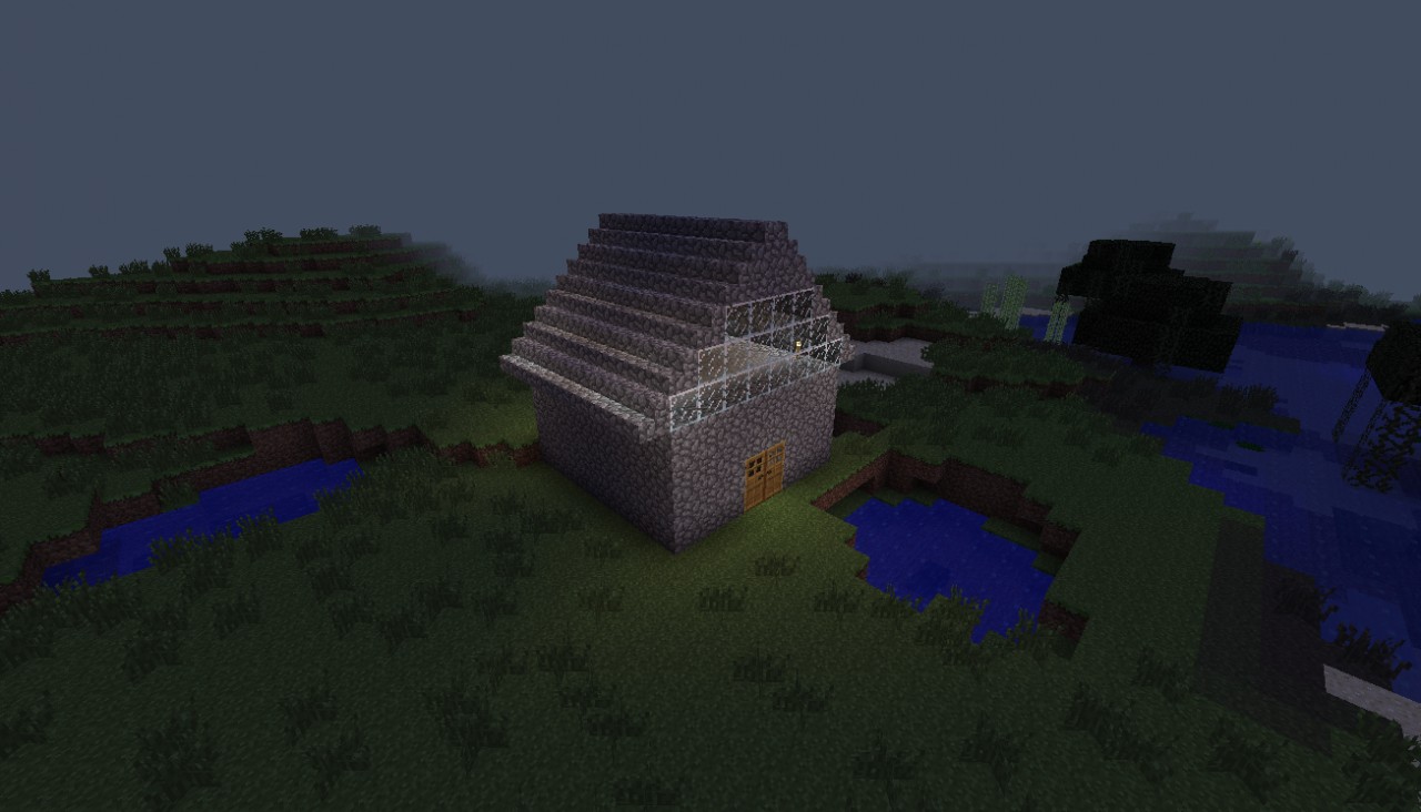 a weird house my friend made Minecraft Map