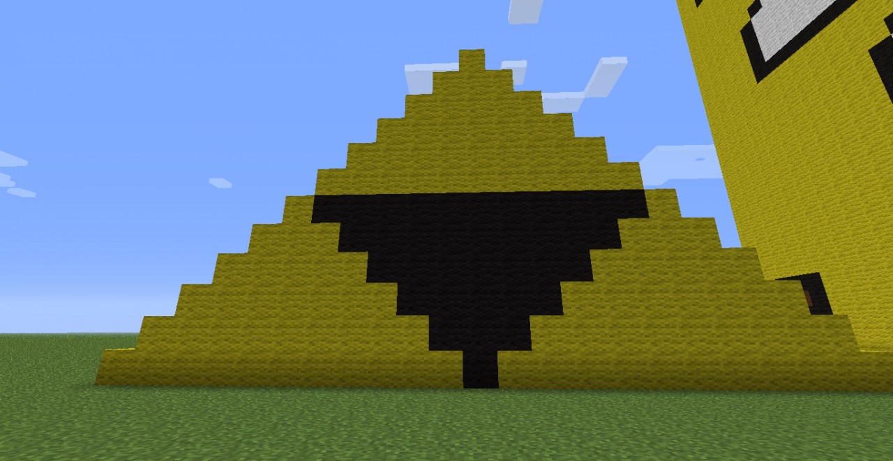 Pixel art Minecraft Map