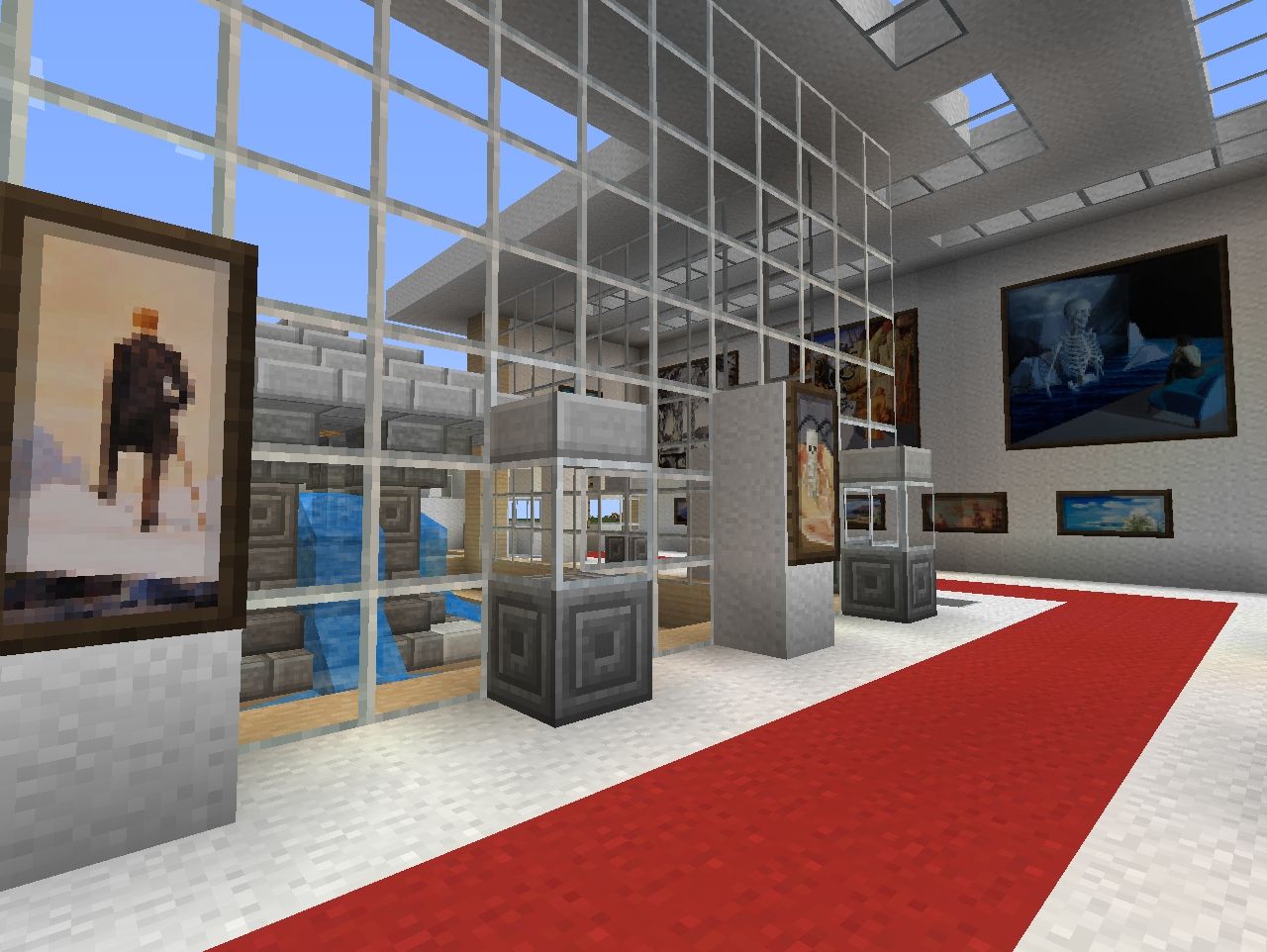 The Art Gallery Minecraft Map