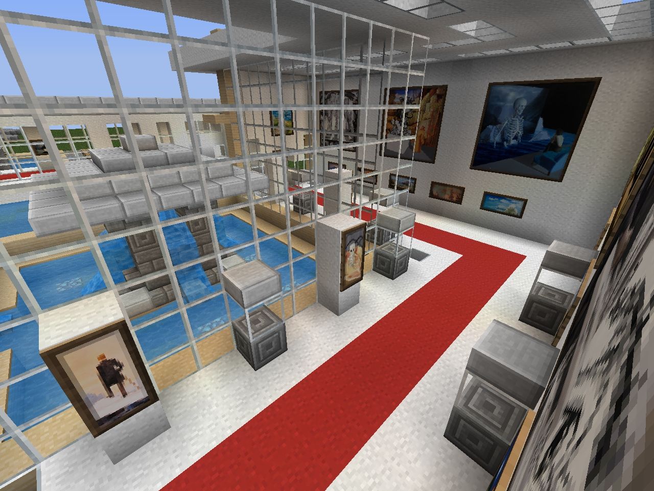 The Art Gallery Minecraft Map