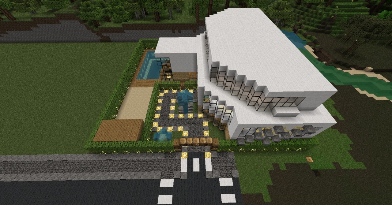 ModernHouseBY-Dingo- Minecraft Map