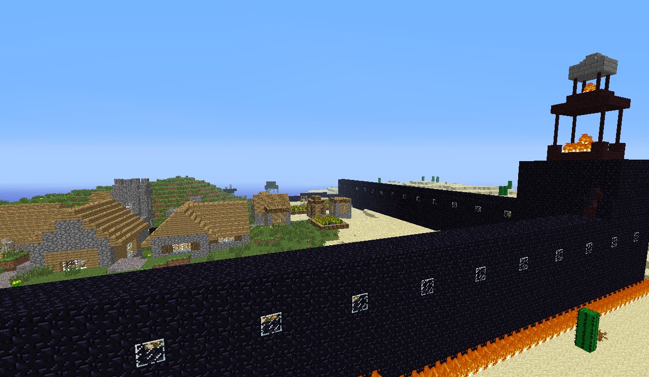 Village Defensive Perimeter Minecraft Map