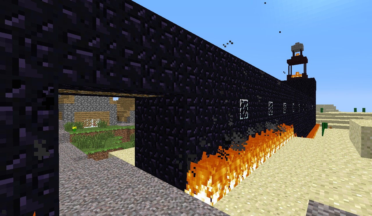 Village Defensive Perimeter Minecraft Map