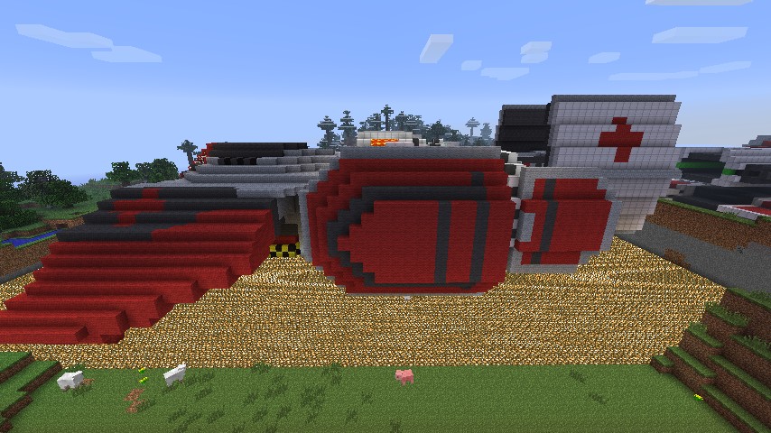 Terran Medivac Minecraft Map