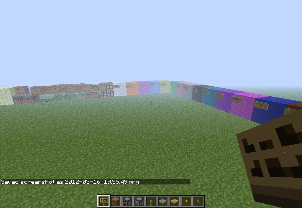 Texture Pack Tester - minecraft 1.2.3 Minecraft Map