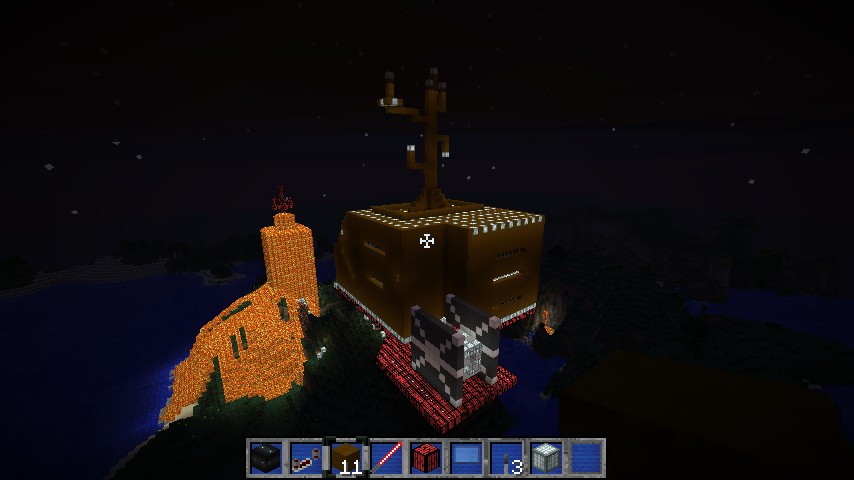 Star Wars Bast castle and Resident Evil H.I.V.E. Minecraft Map