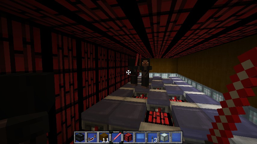 Star Wars Bast castle and Resident Evil H.I.V.E. Minecraft Map