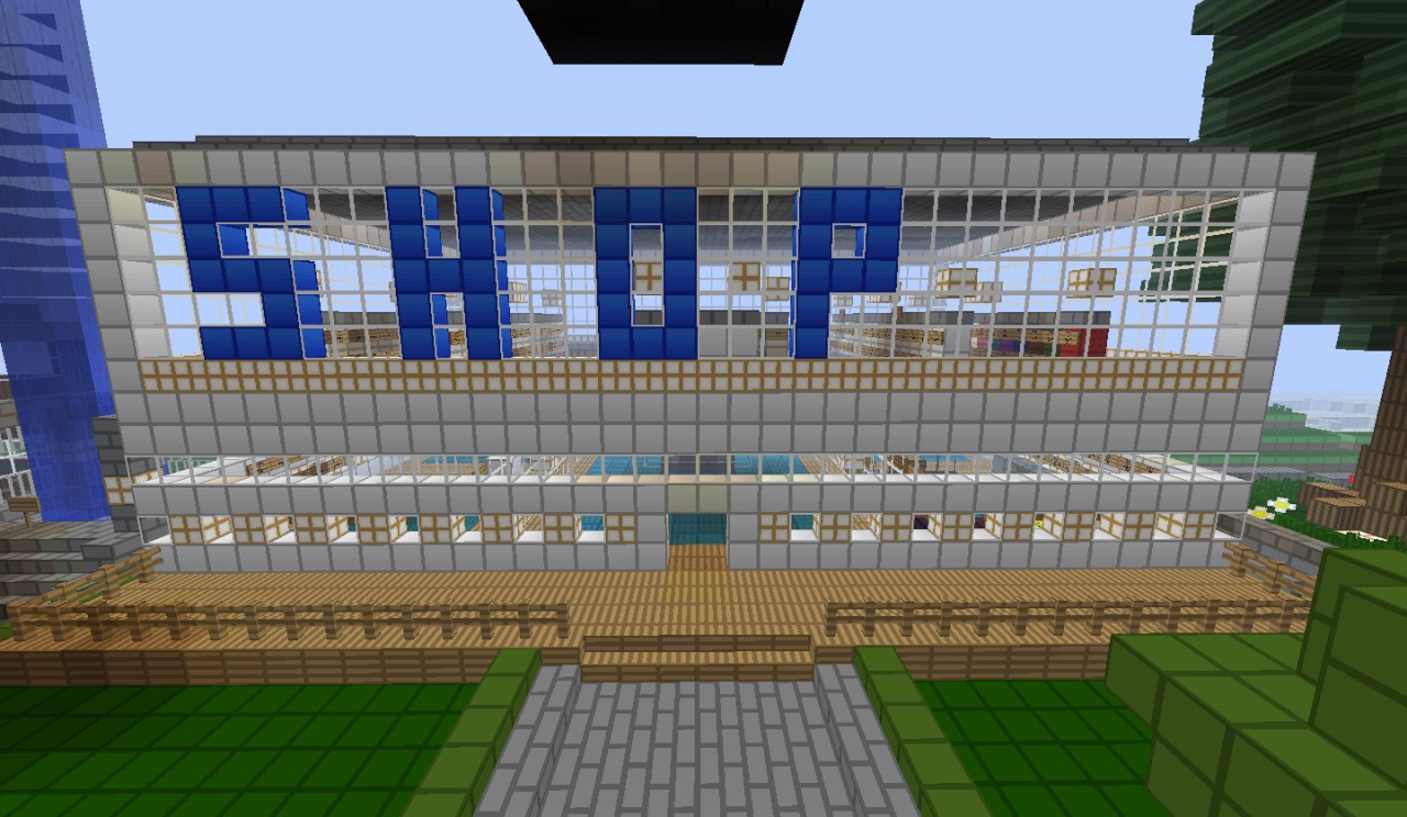 New server shop- smp.isocraft.info Minecraft Map