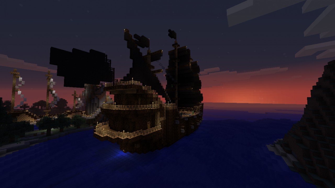 Battleship Avenger Minecraft Map
