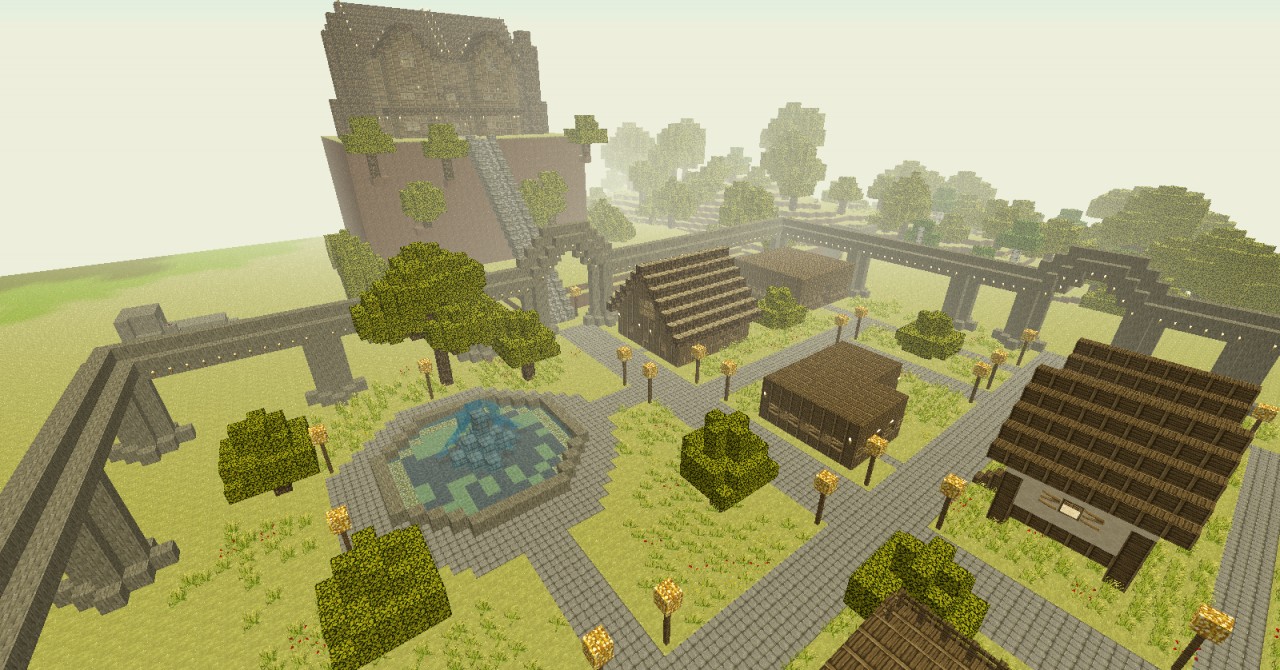 CatPewp's Small Town Minecraft Map