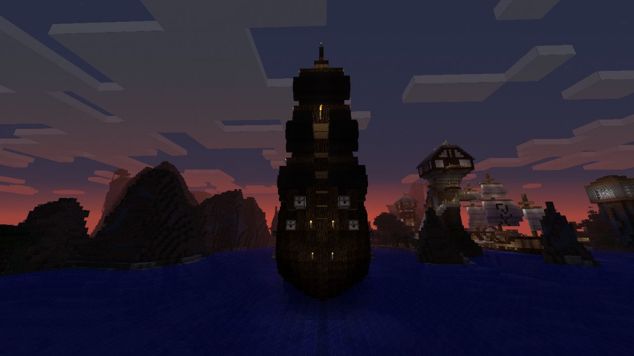 Battleship Avenger Minecraft Map