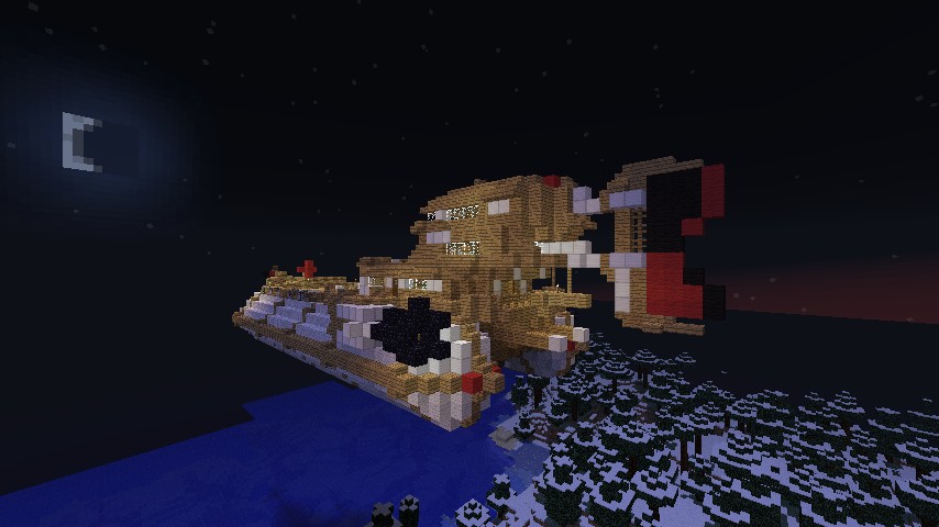 [Accalis fleet] Pangolin class destroyer Minecraft Map