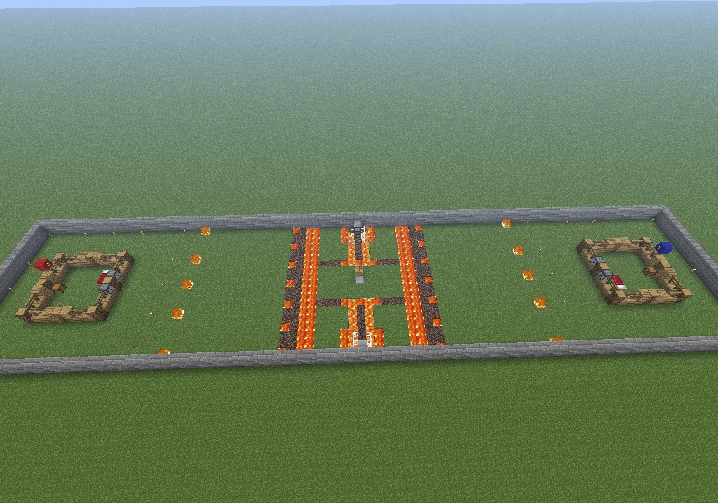 SMP Wars: Capture Da Flag Minecraft Map