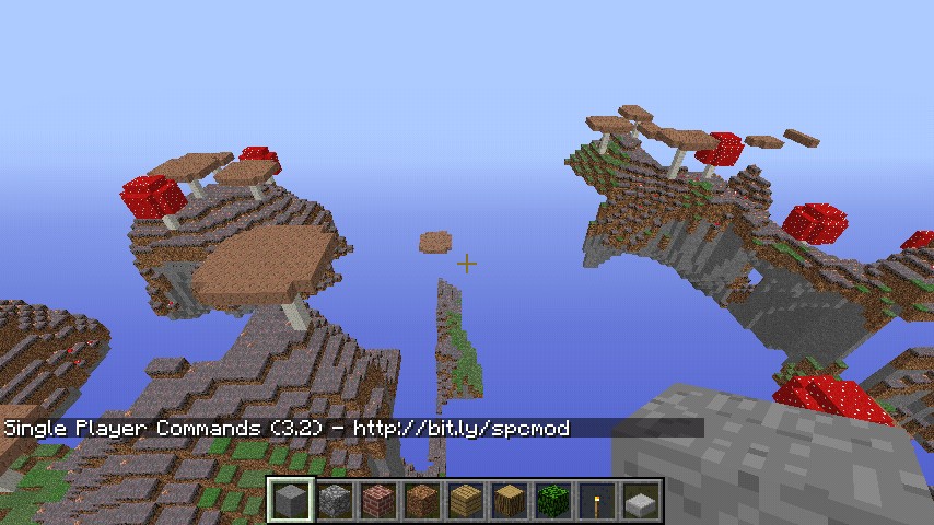 Mooshroom Island survival Minecraft Map