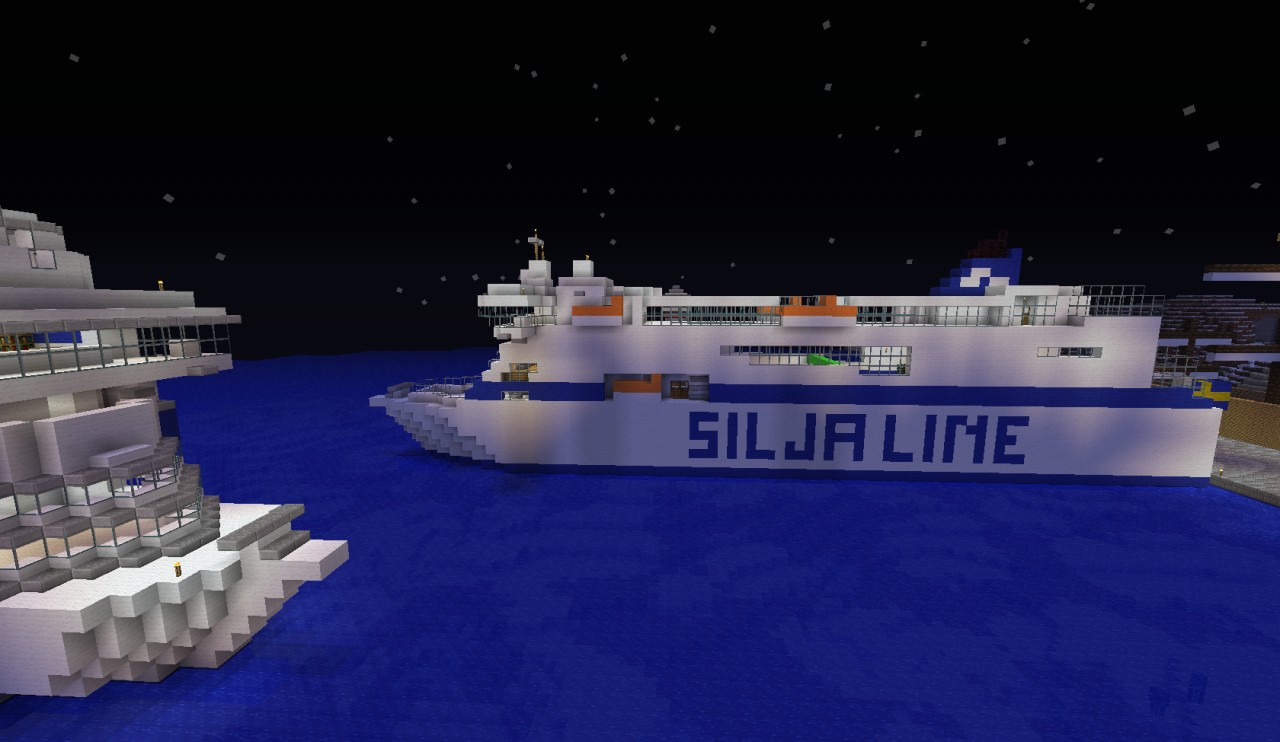 Silja Line Minecraft Map
