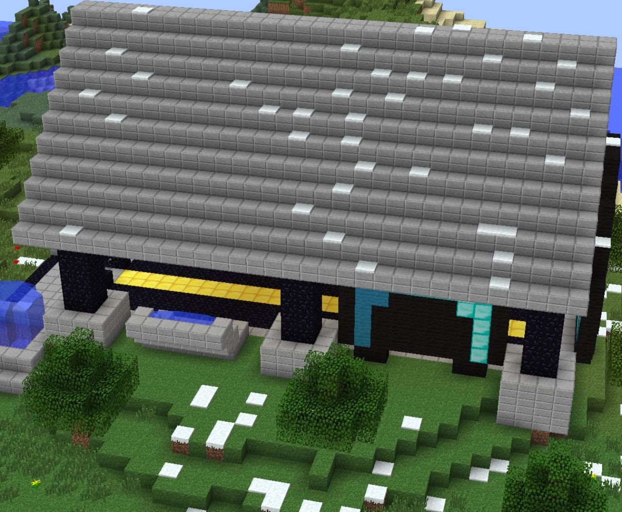 Diamond Temple with Schematic Minecraft Map