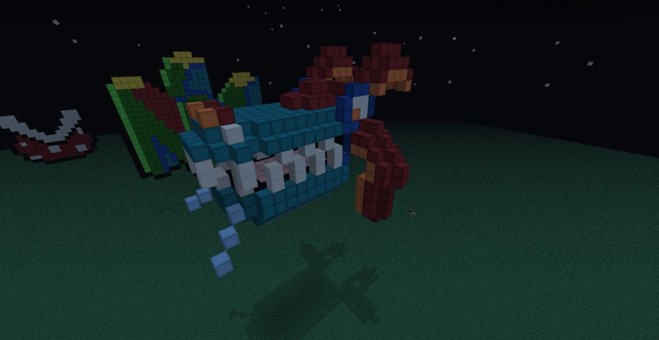 The Beast ( First 3D Art!) Minecraft Map