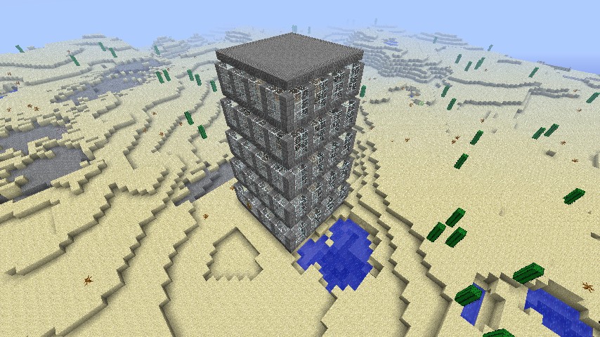 falling tower Minecraft Map