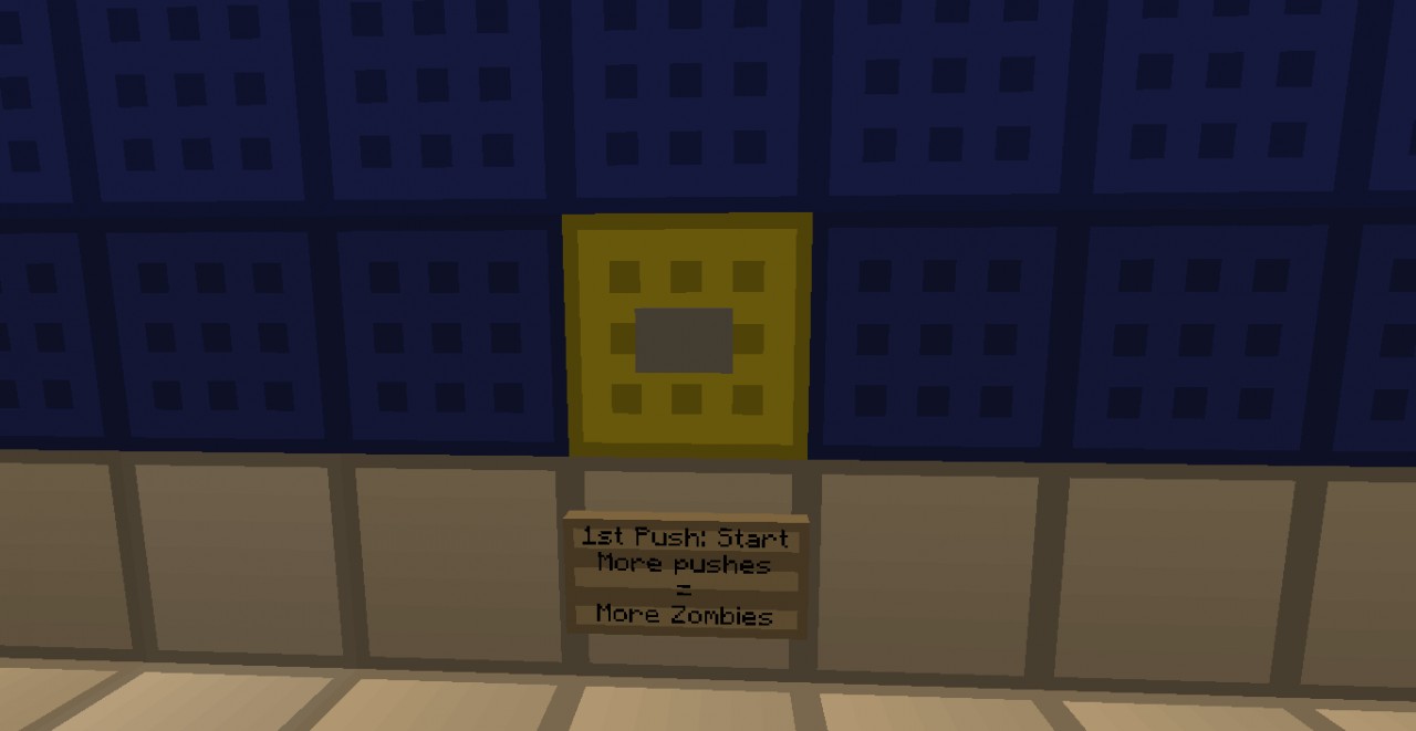 Minecraft Minigame - Zombie Rush Minecraft Map