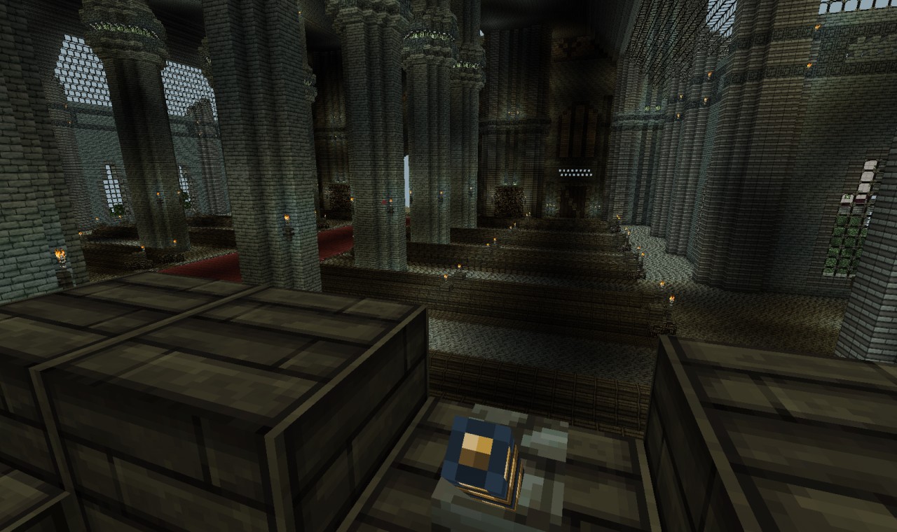 Wide Cathedral Minecraft Map
