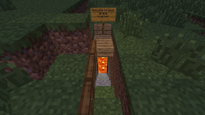 Lenzor's lair of Lava Minecraft Map
