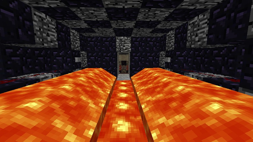 Lenzor's lair of Lava Minecraft Map