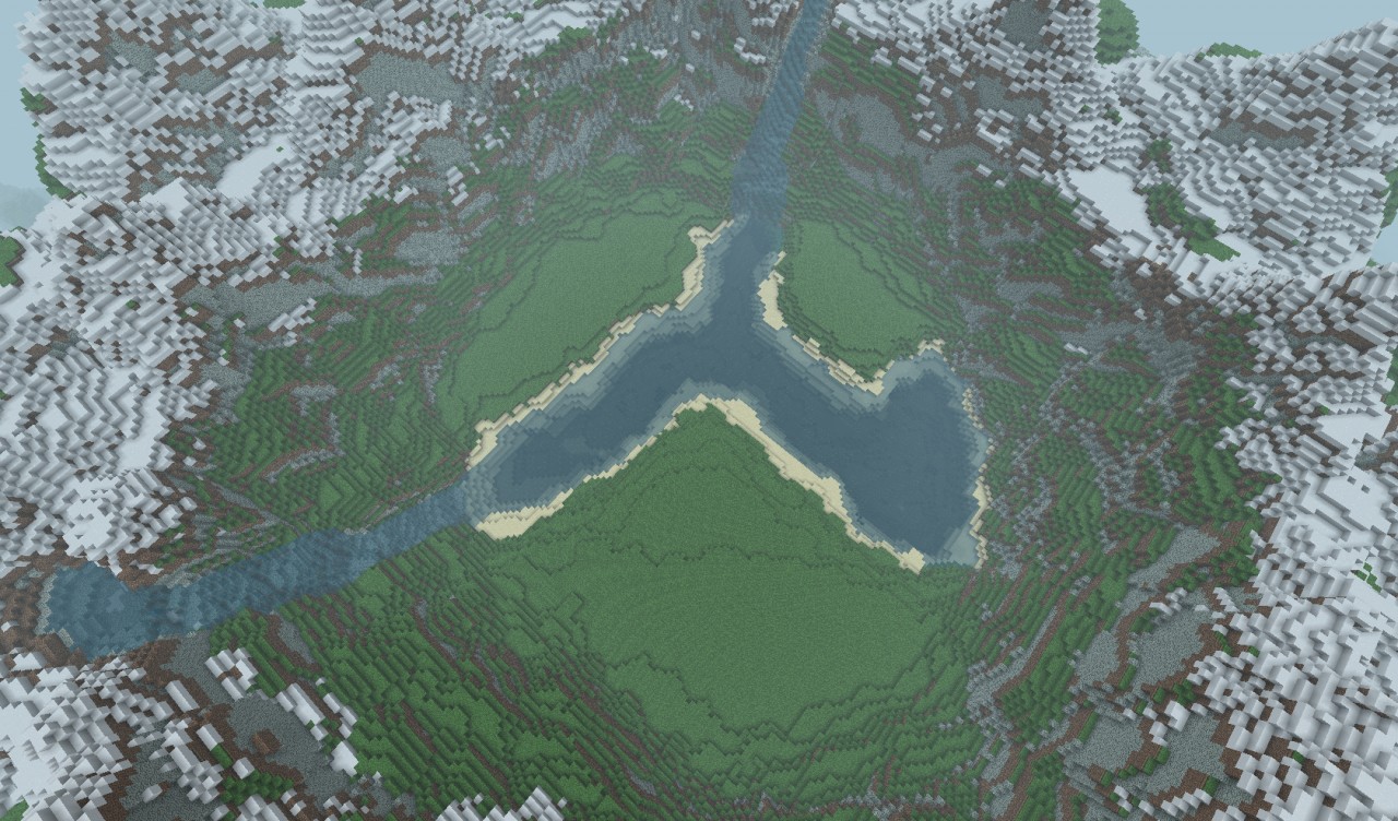 Custom landscape ( with download ) Minecraft Map