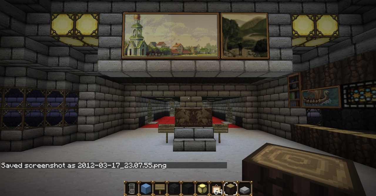 Cinema Minecraft Map