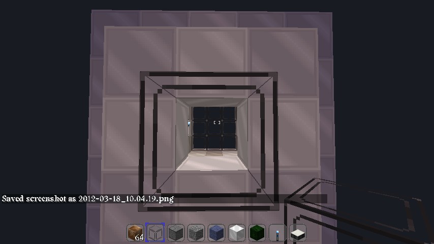 small space ship thingy Minecraft Map