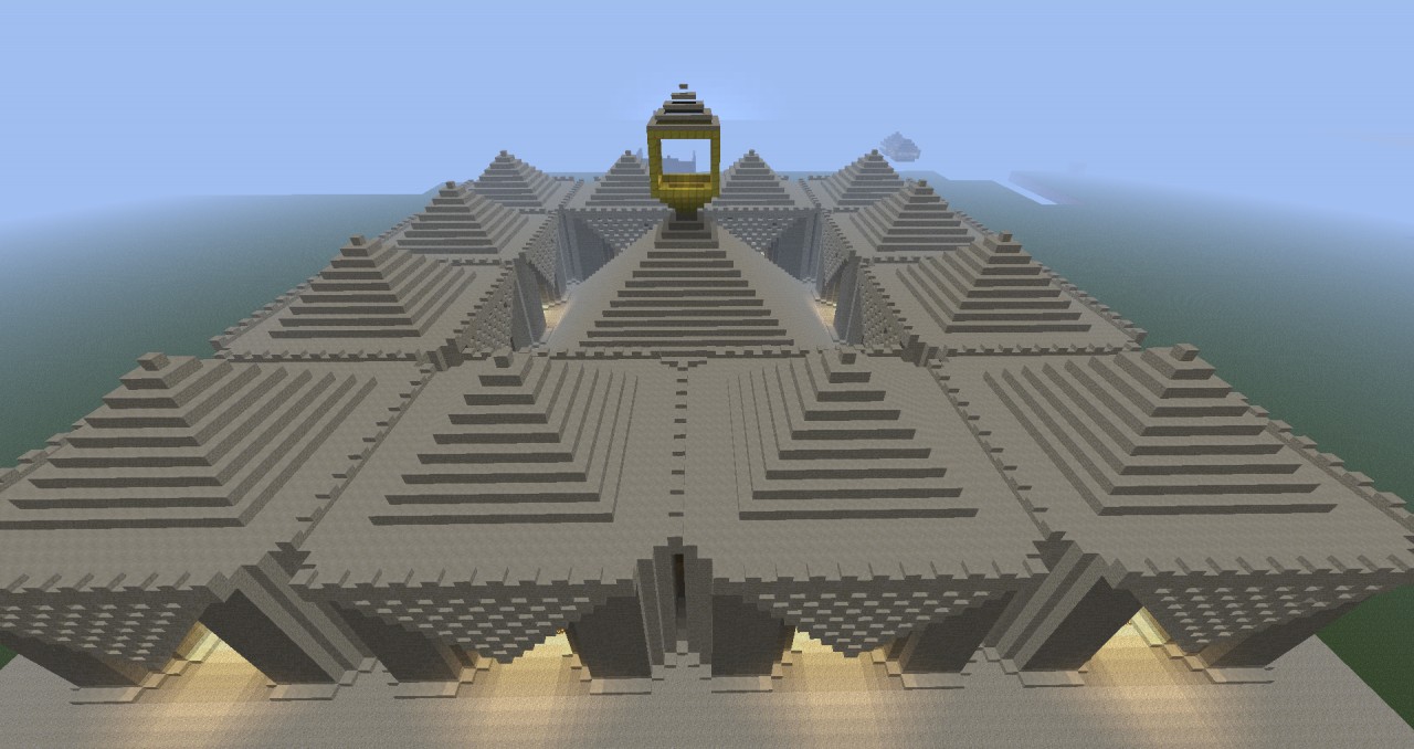 Sandstone Temple Minecraft Map