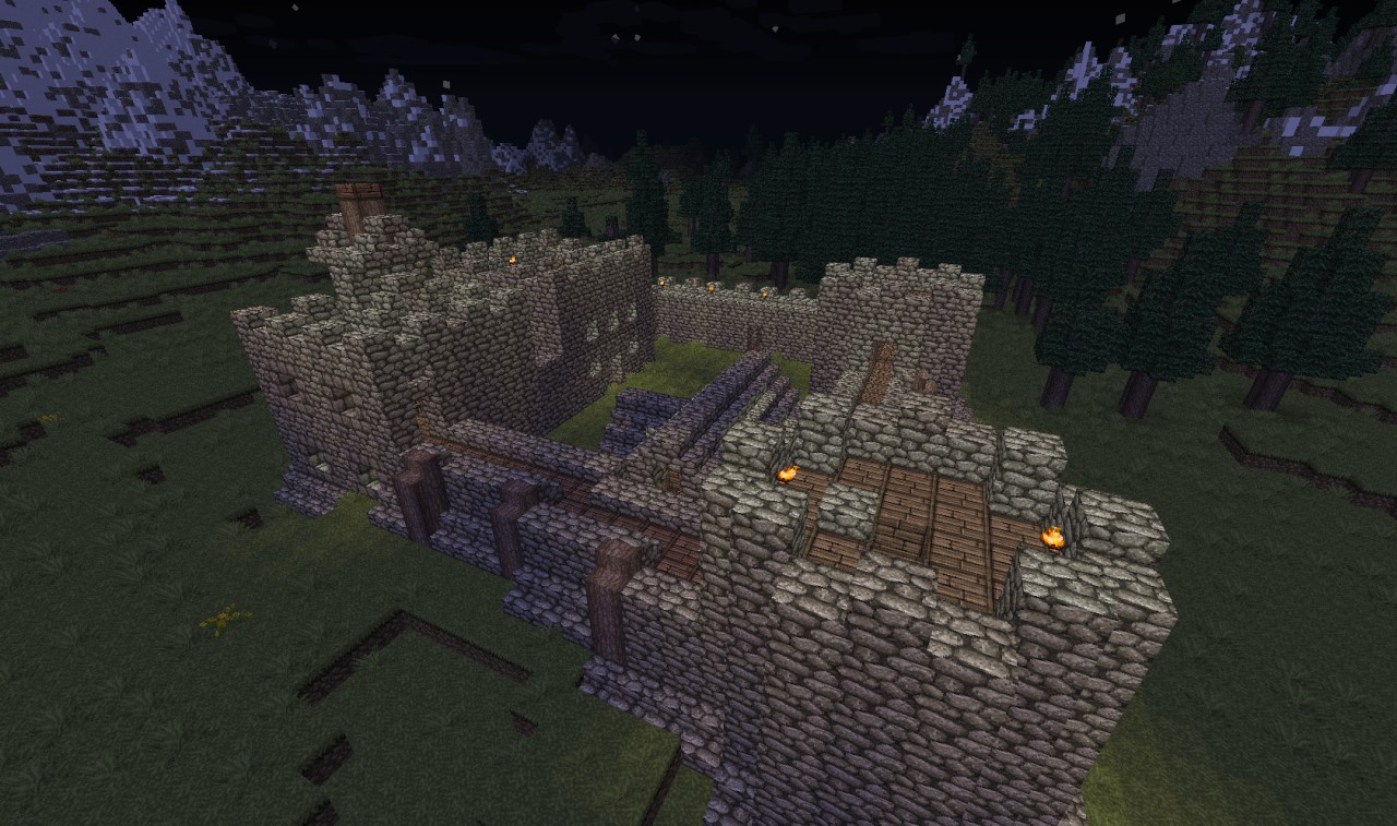 Faldors Tooth [Skyrim Inspired Medieval Fort] Minecraft Map