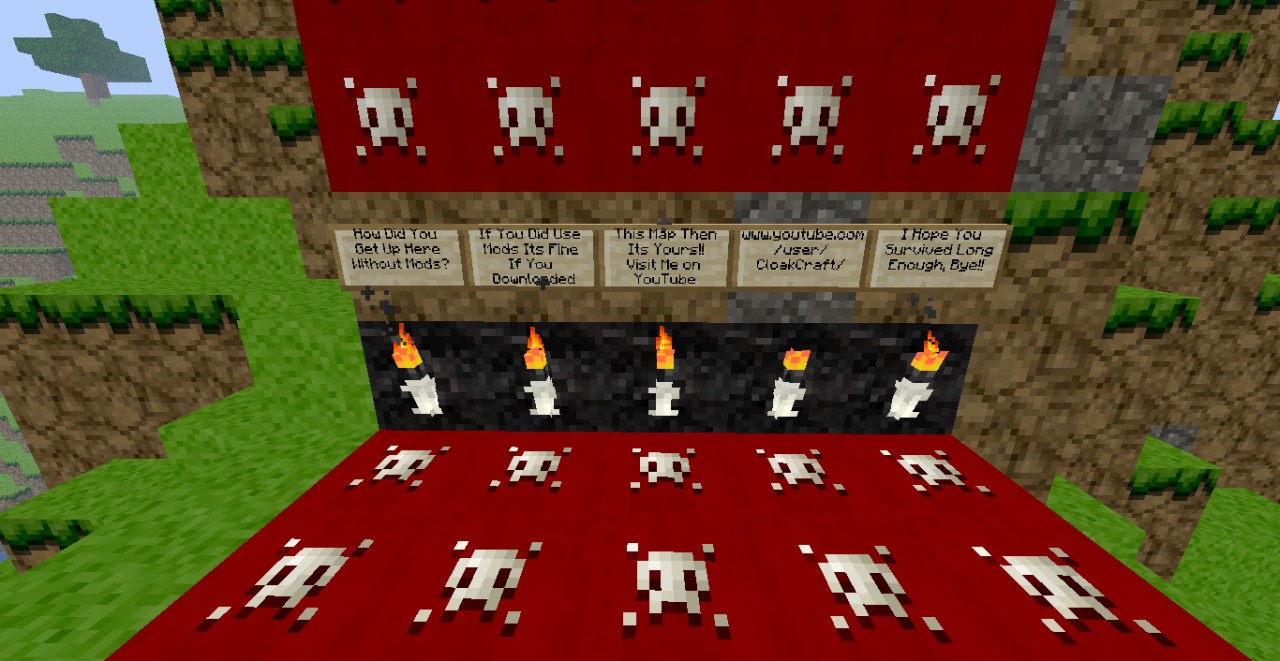 Sqaure Survival (survival island but a bit easyier) Minecraft Map