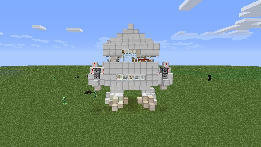 Future War Machine House Minecraft Map