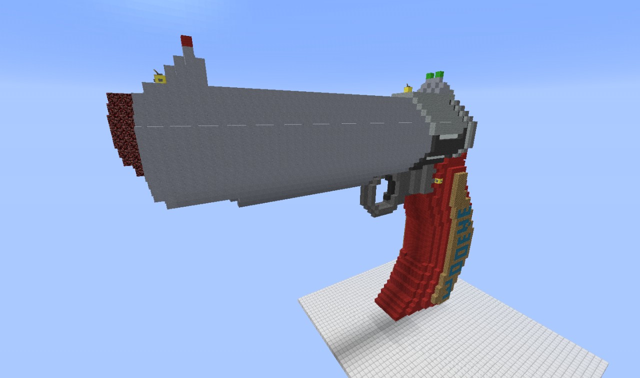 Shootable Gun (Version 2) Minecraft Map