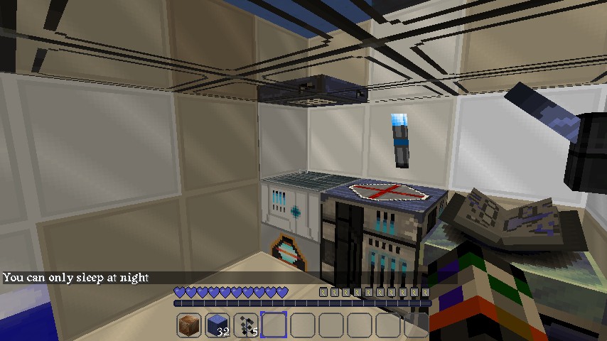 spaceship survival Minecraft Map