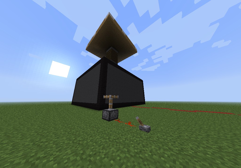 Big sticky pistone! Minecraft Map