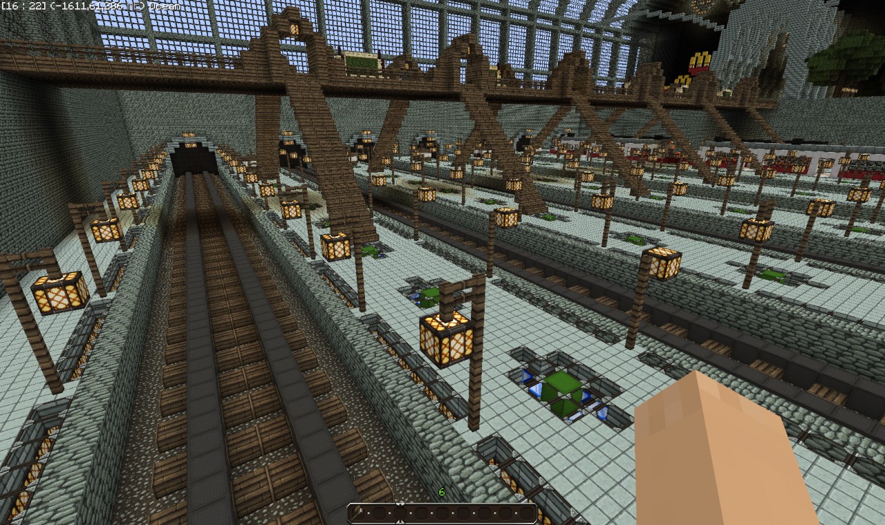 Central railway station Minecraft Map