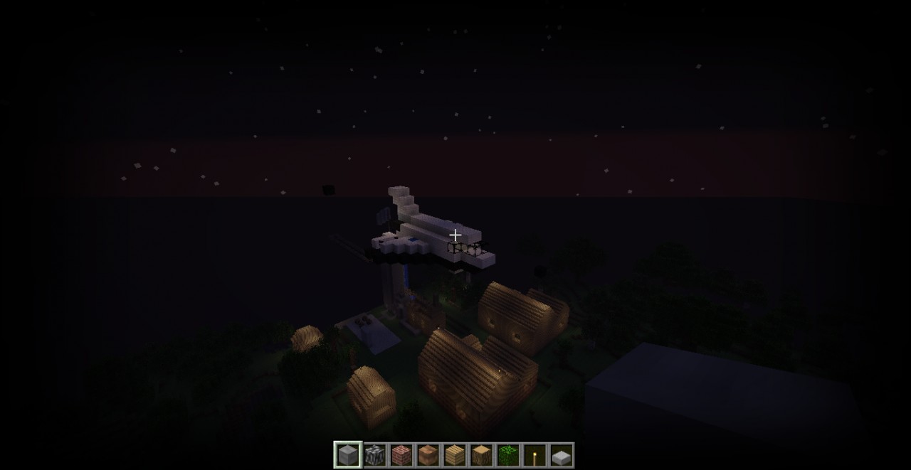 space shuttle and runway =p Minecraft Map