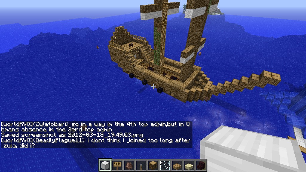 naval ship Minecraft Map