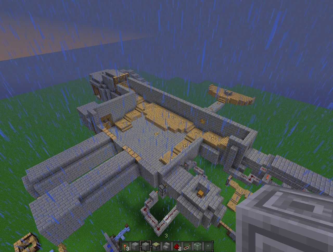 Challenge Map: Zombie Siege Minecraft Map