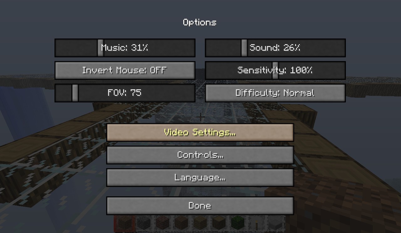 Vintage Default Minecraft Texture Pack