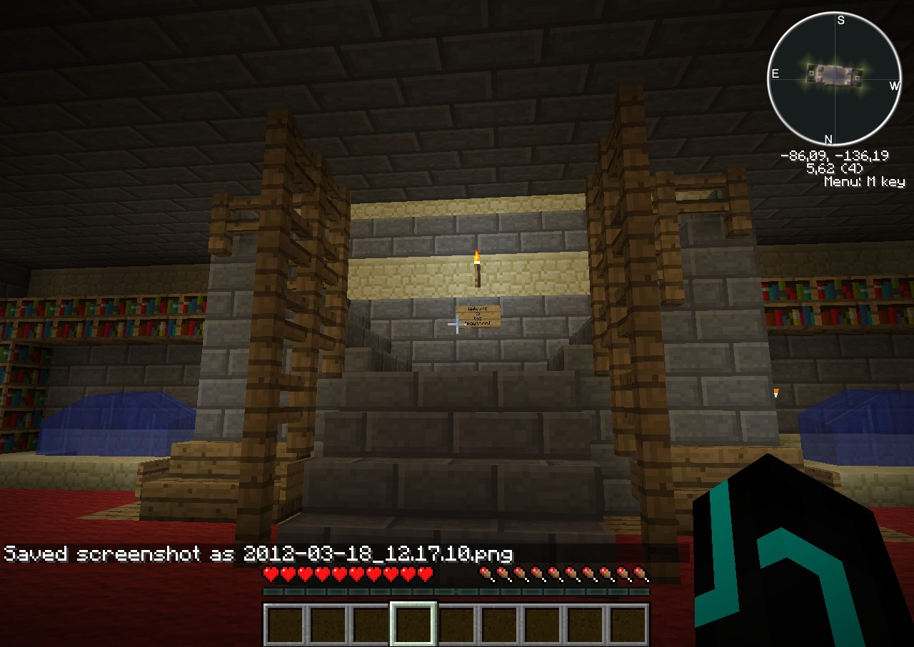 Simple Spawn House Minecraft Map