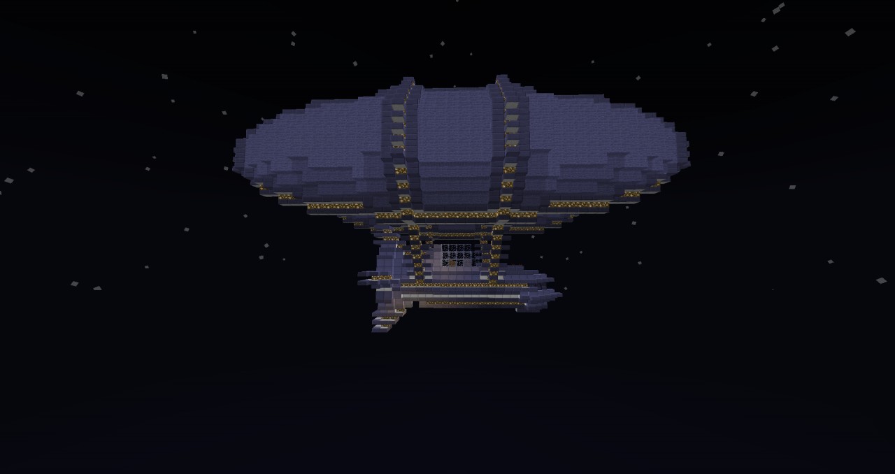 The Scintillant - Redstone Airship Corvette Minecraft Map