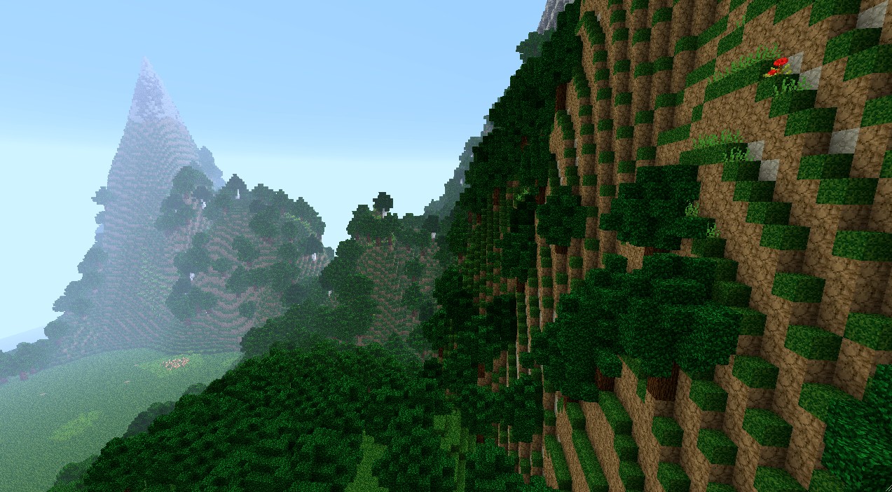 South Pacific Island - Custom Terrain Minecraft Map