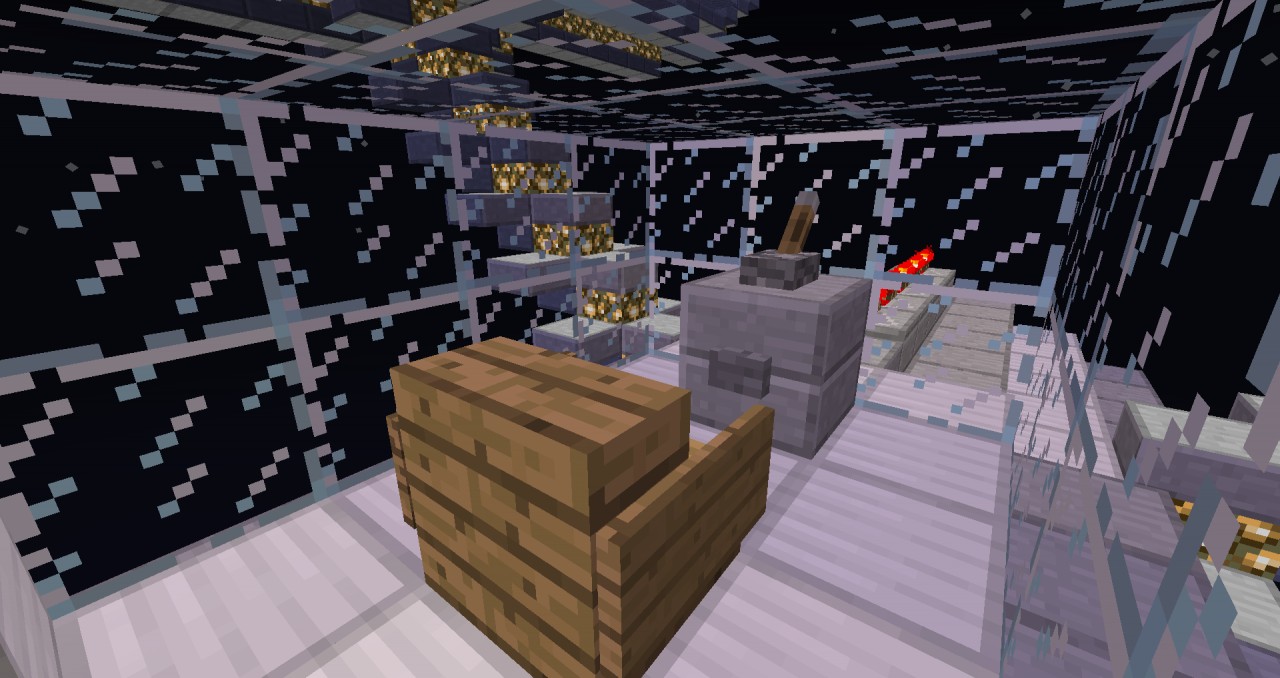 The Scintillant - Redstone Airship Corvette Minecraft Map