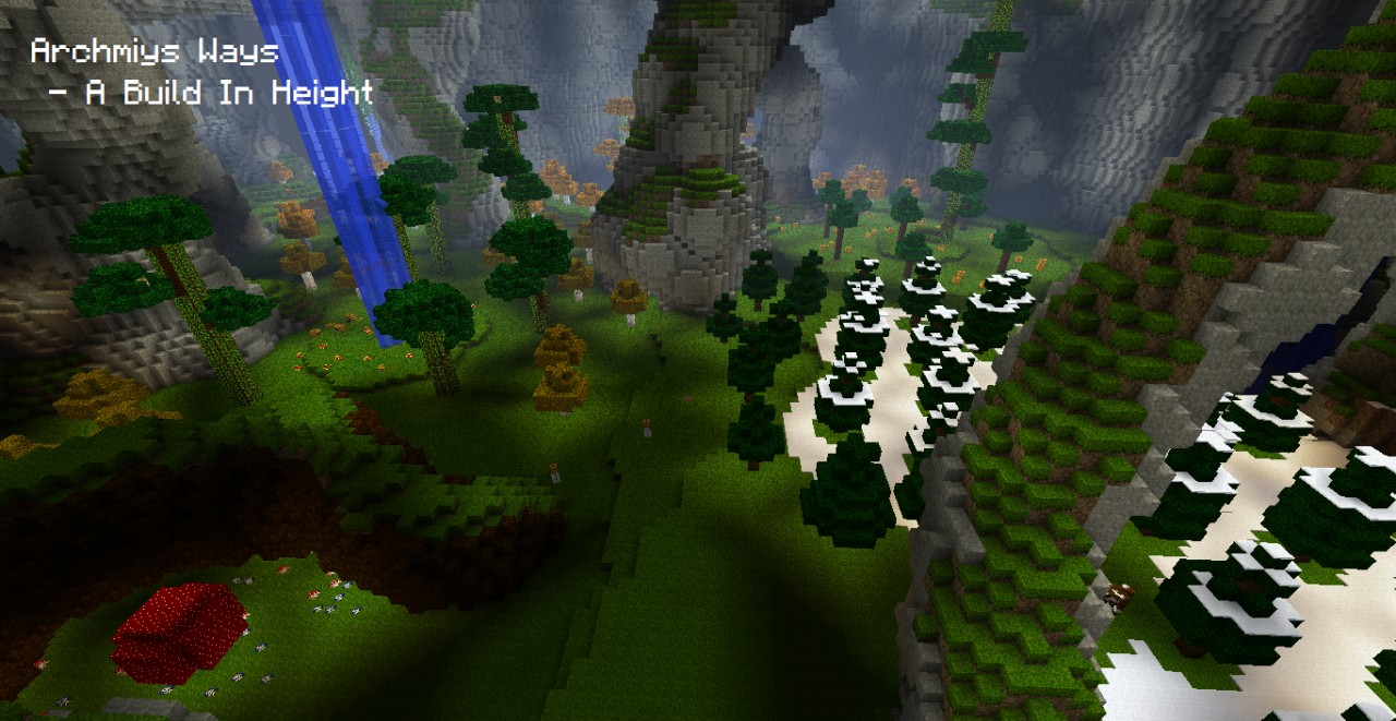 Archmiys Ways - A Build In Height Minecraft Map