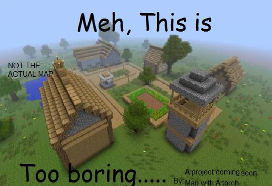 **Custom NpC village ** (READ DESCRIPTION) Minecraft Map